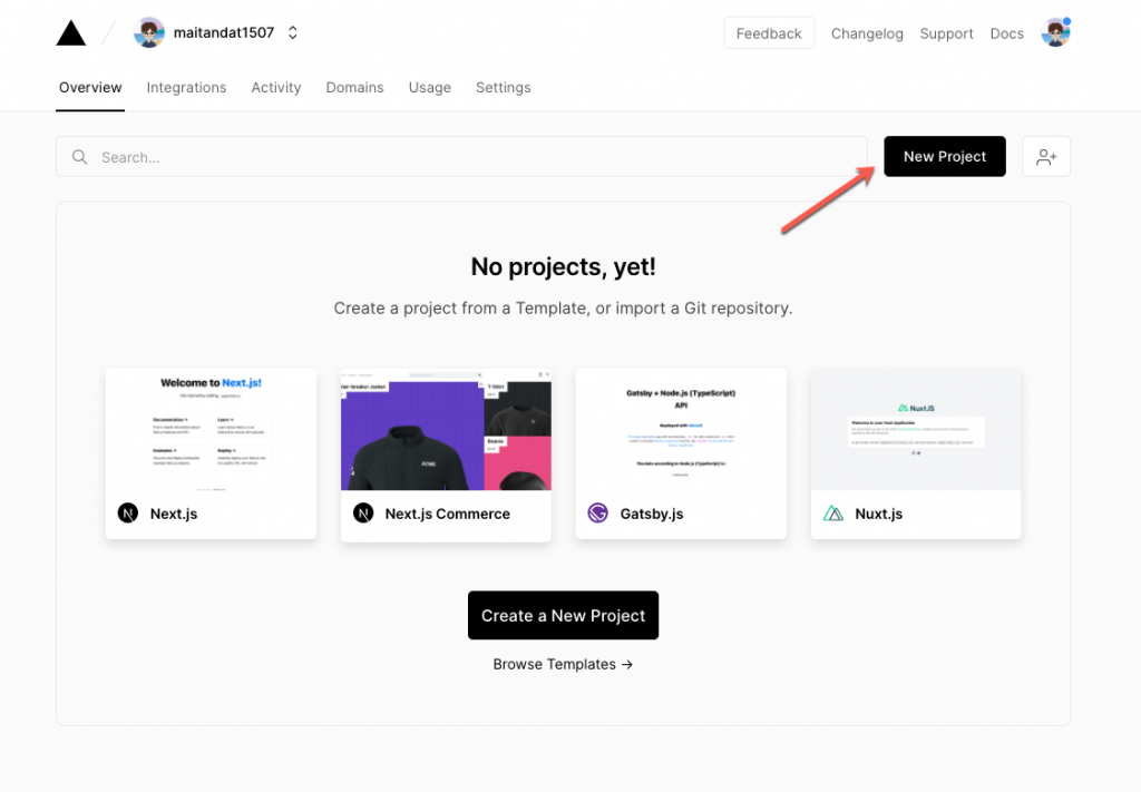 Dựng Demo Project Nextjs Với Tailwindcss Và Deploy Với Vercel Matiandas Blog 